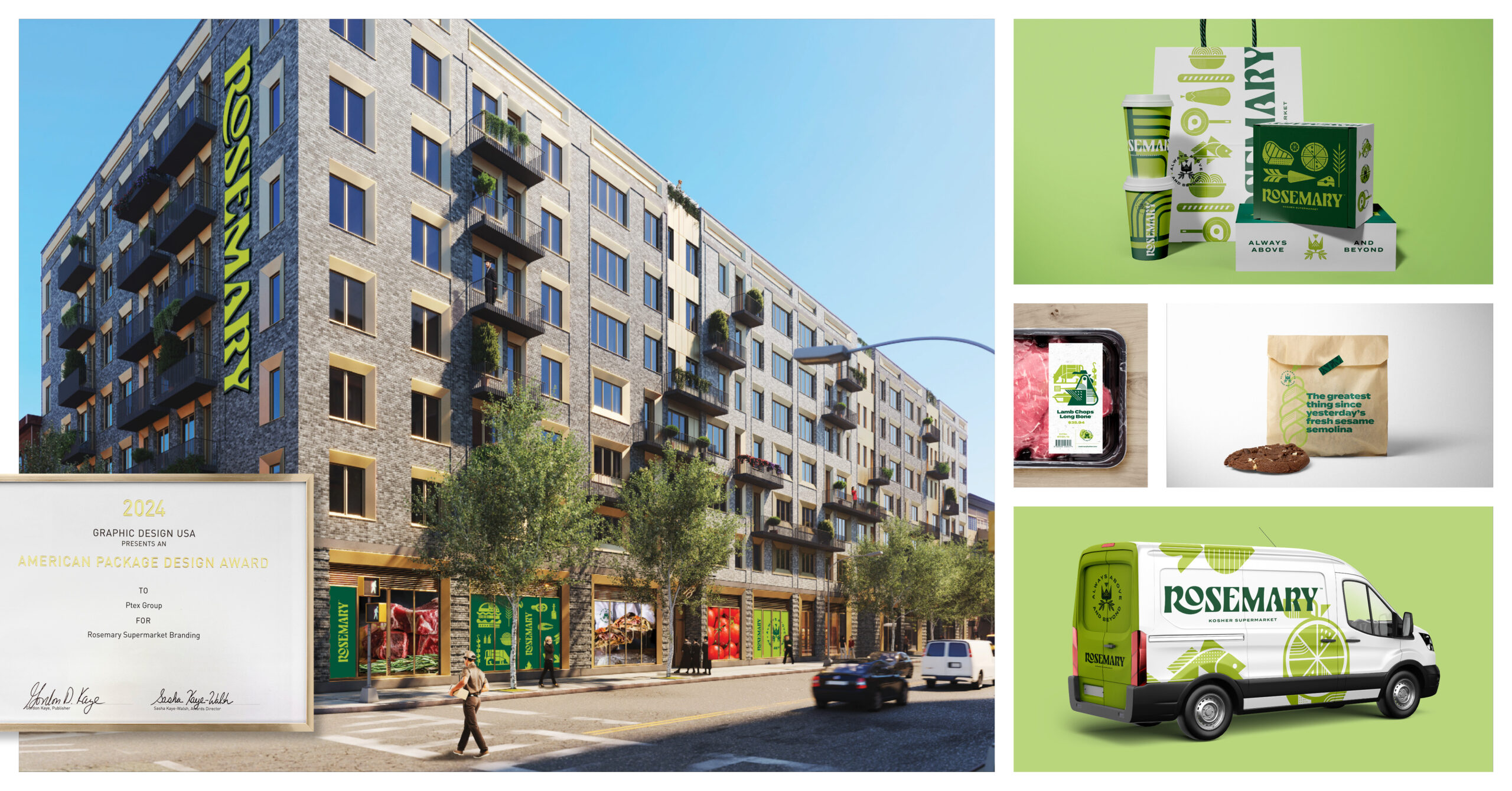 Ptex Group Wins GDUSA 2024 Award for Branding Rosemary Supermarket ...
